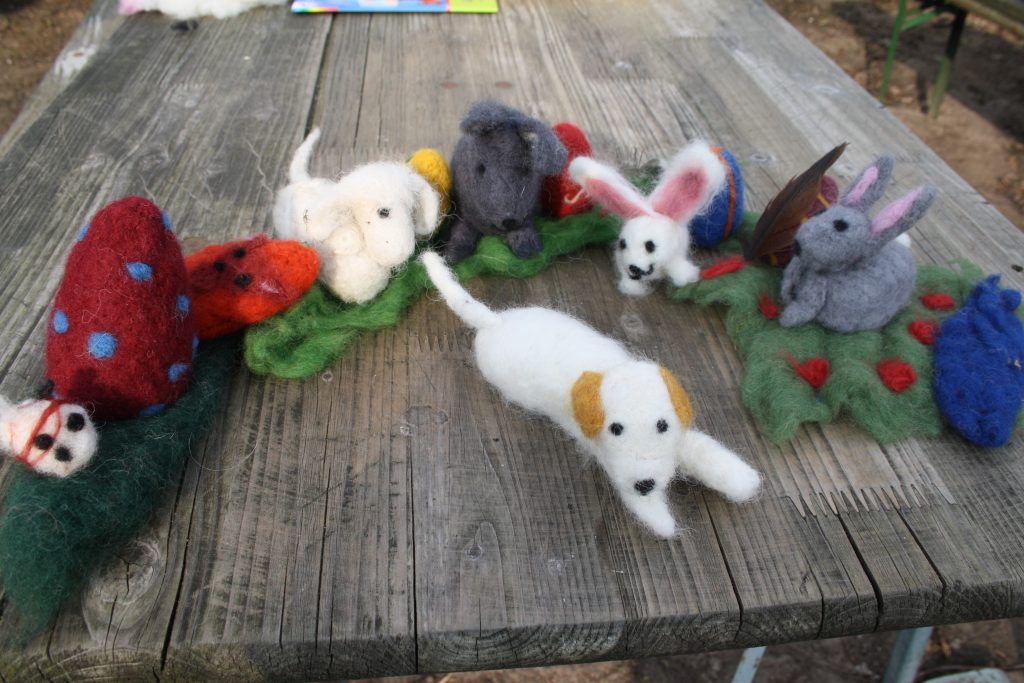 Filzen – Kinder – Tiere – Kommunikation